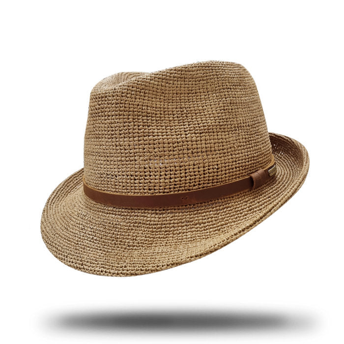 Raffia Hats - Hat World Australia | Raffia Trilby-SD369